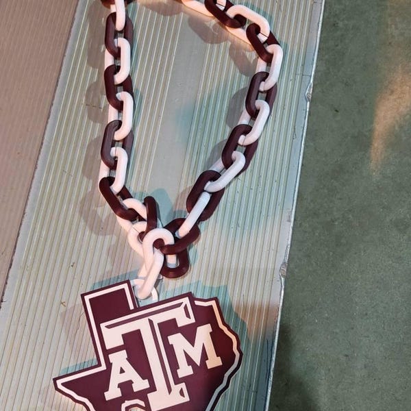 Custom 3D Printed Hype Chain Oversized Sports Fan MVP Award - Etsy
