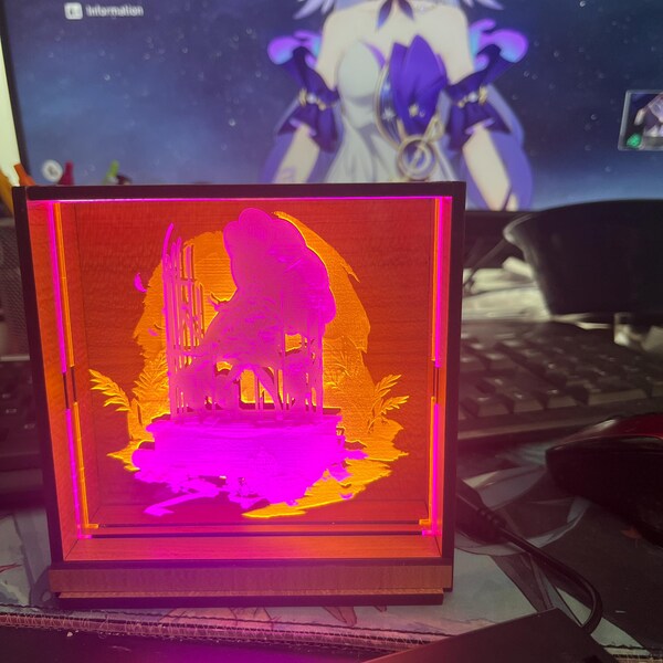 Honkai Star Rail Trailblazer Stelle (destruction) LED Light Box - Etsy