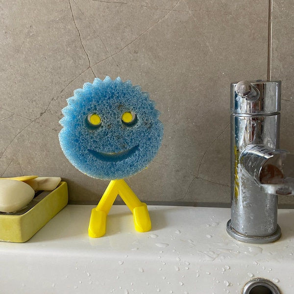 Scrub Daddy | Scrub Mommy Holder | Adorable 3D Printed Sponge Holder ...