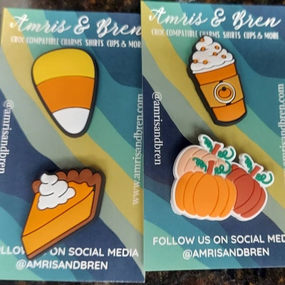 New Trending Fall Shoe Charms for Your Crocs, Popular Autumn Croc ...