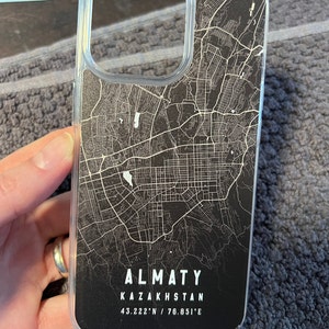 Jeddah Saudi Arabia City Map Case for iPhone 14, iPhone 14 Plus/pro/pro ...