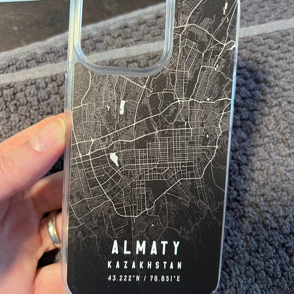 Medellín Colombia City Map Case for iPhone 14, iPhone 14 Plus/pro/pro ...