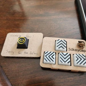 Keychron K3 Textured Keycap Set WASD White Grey Black - Etsy