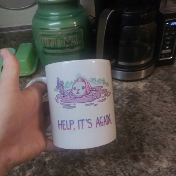 Help, It's Again - Critical Role Fan Mug - Etsy