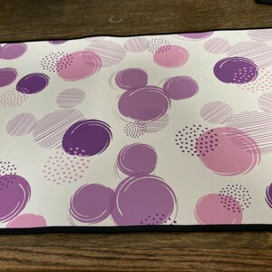 Disney Polka Dots Desk Mat, Disney Office Decor, Disney Mouse Pad ...