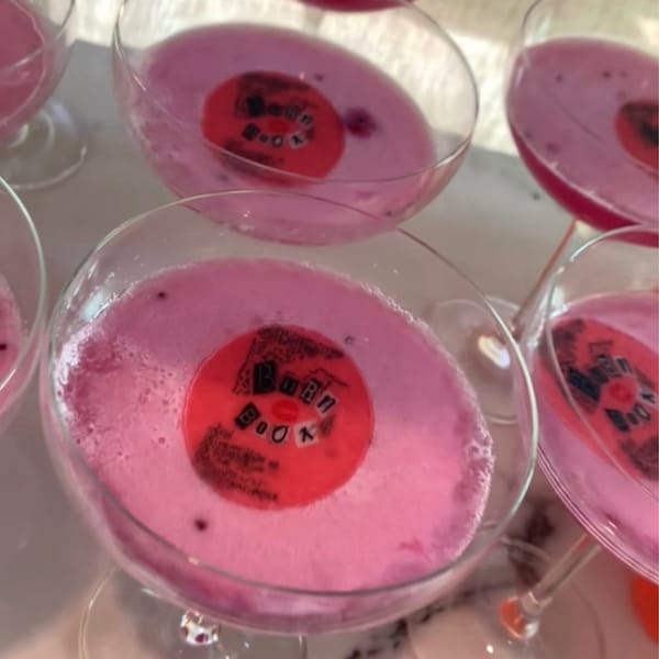 12 Custom Edible 2" DRINK Toppers, Circle Cocktail Topper, Edible ...