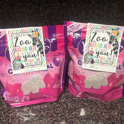 Teacher Appreciation Printable 8x10 Sign, It Would Be A Zoo Around Here ...