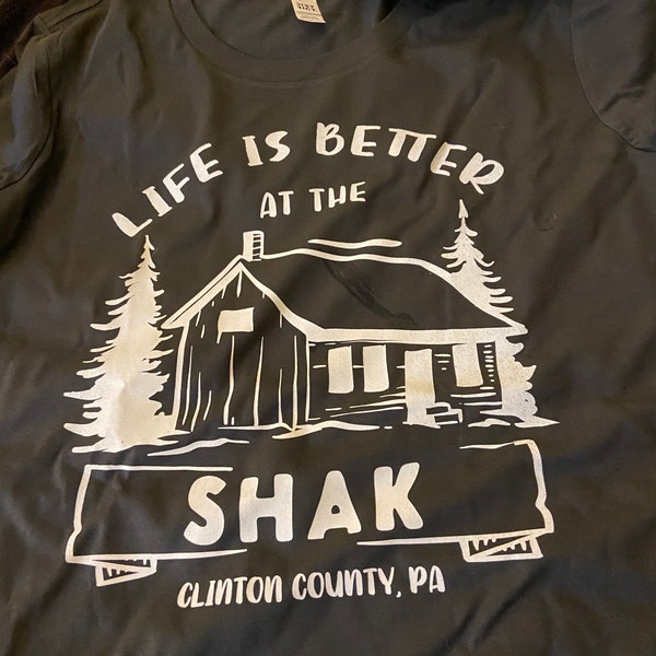 Women's Personalized Cabin T Shirt Life is Better at Cabin Shirts ...