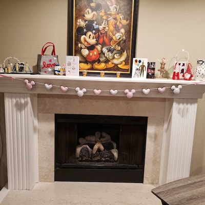 Disney Rainbow Garland, Pastel Mickey Garland, Disney Banner, Colorful ...