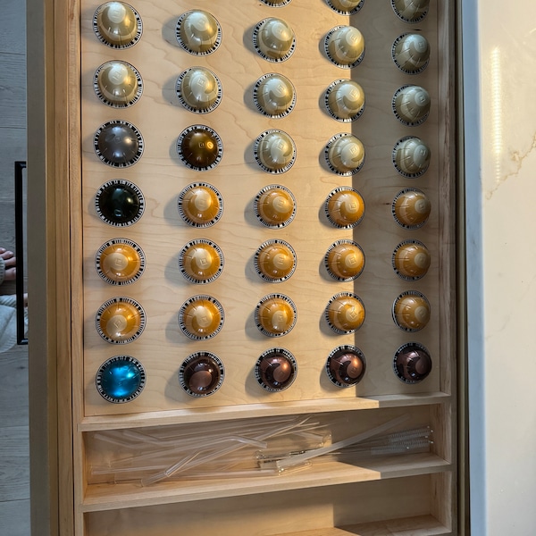 Nespresso Original Drawer Organizer Made From Solid Maple or Walnut ...
