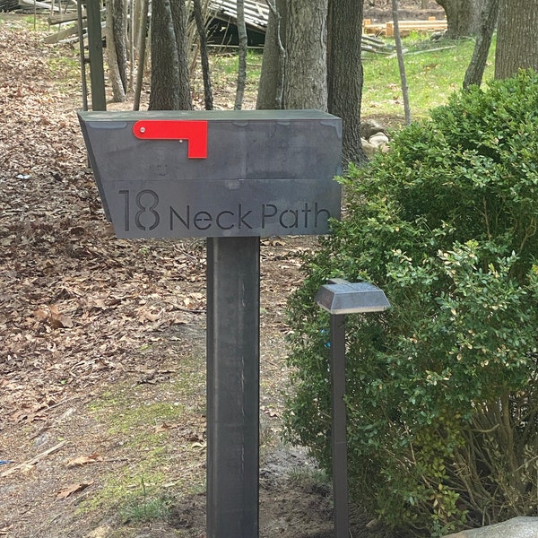 Modern Ridge Mailbox - Etsy