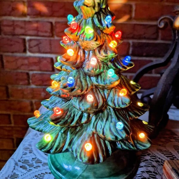 Large Ceramic Christmas Tree Stars. Replacement Star. Aqua-blue-clear ...