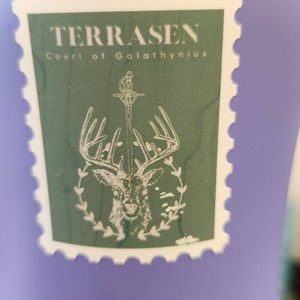 TOG Boys Candy Hearts Throne of Glass Stickers VINYL STICKER Sarah J ...