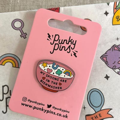 Made It Out of Bed Enamel Pin // Pin Badge // Punky Pins - Etsy
