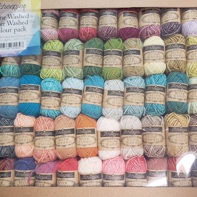 Colour Pack Stone Washed River Washed Scheepjes Yarn Set Scheepjes ...