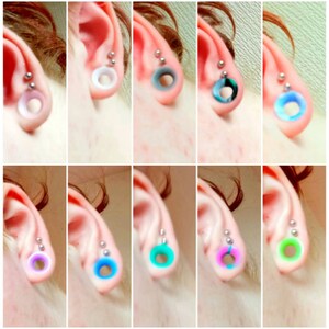 Heart Ear Gauges,flower Ear Plugs,2g-5/8''ear Stretchers,gauge & Plug ...