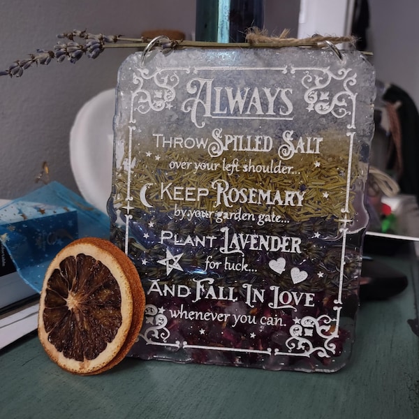 Practical Magic Pendant/witch Pendant/spell Pendant/practical Magic ...