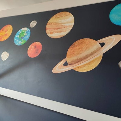 Solar System Wall Stickers, Space Wall Stickers, Space Stickers for ...