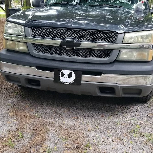 Jack Skellington Custom License Plate Car Truck Auto Tag Vanity Novelty ...