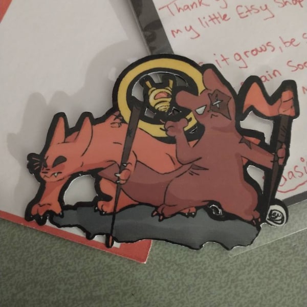 Rain World Slugcat Pairing Stickers - Etsy