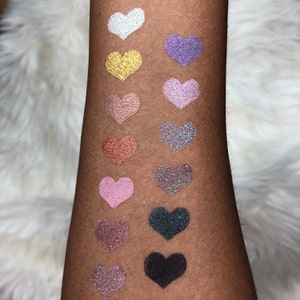 15 Pan Lips Makeup Swatch Stencil Sticker | Etsy Canada