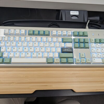 Cute Blue & White Ocean PBT XDA Keycaps Set for Mechanical Keyboard ...