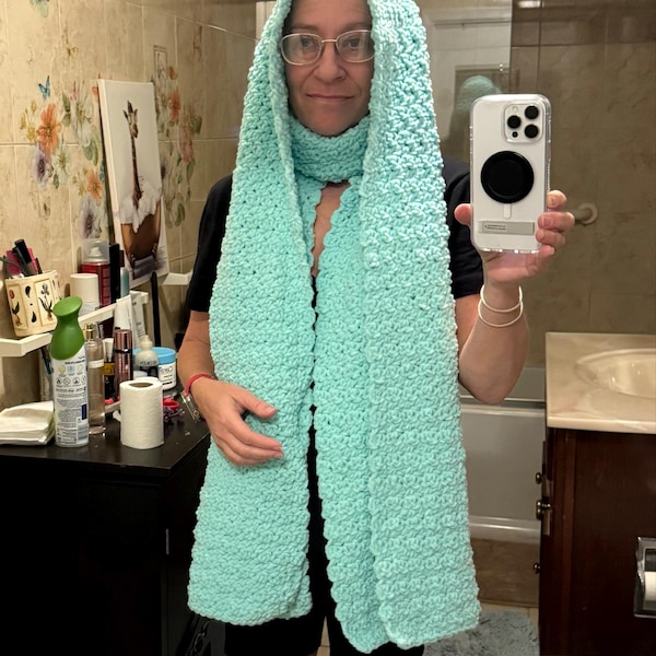 Crochet Pattern, 3-in-1 AMARA Crochet Scarf Pattern PDF, Crochet ...