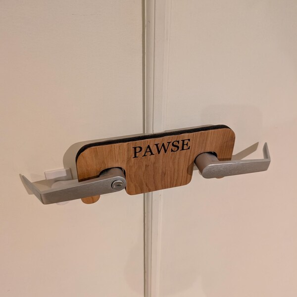 Paw-lock - to Keep Those Pesky Animals From Opening the Interior French ...