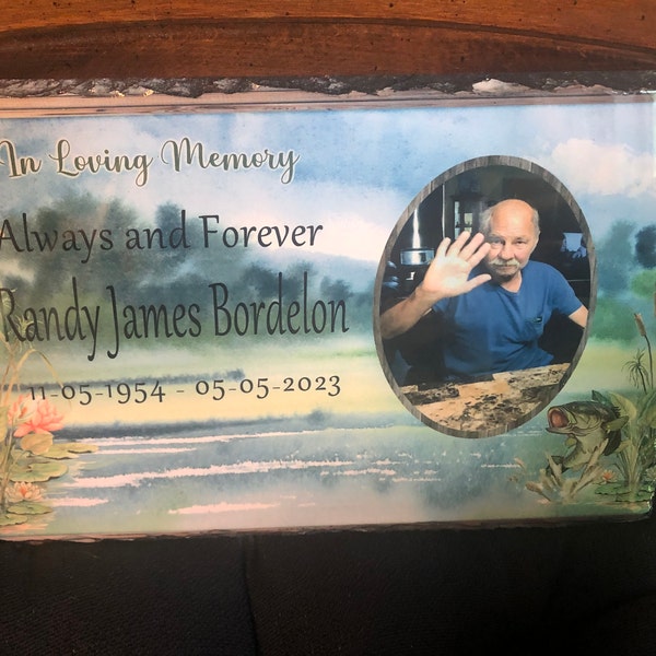 Gone Fishing Memorial, in Loving Memory Sign, in Loving Memory Gifts ...