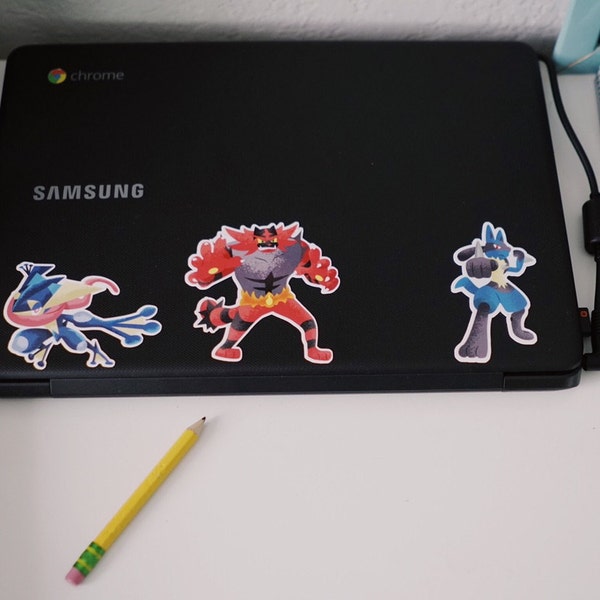 Greninja Vinyl Sticker - Etsy