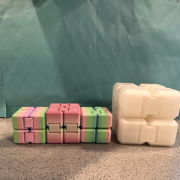 Large Infinity Cube Oversized Weighted Fidget Toy, Megacube Supersize ...