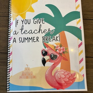 Printable Teacher Gift Card Book Teacher Appreciation Gift Back to ...