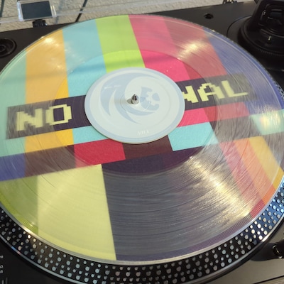 No Signal TV Test Pattern Record Player Slipmat - Etsy
