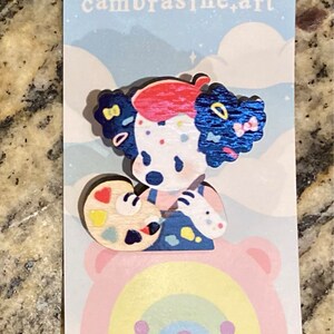 Rainbow Bear Chenille Patch - Etsy