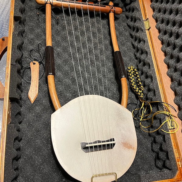 Handcrafted Lyre of Hermes: Ancient Greek Musical Instrument - Etsy