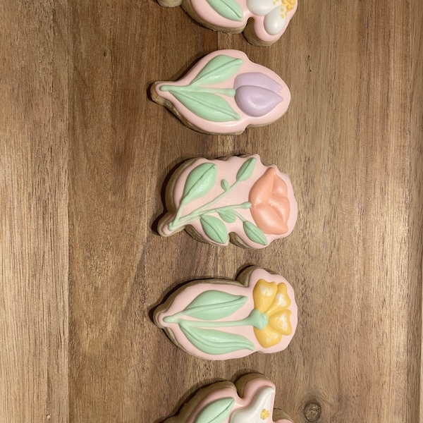 Spring Flower Cookie Cutter Collection - Etsy