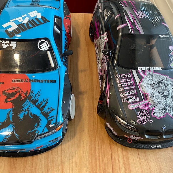 1/10 and 1/24 Scale RC Drift Livery Kit - Dr.gero - Etsy