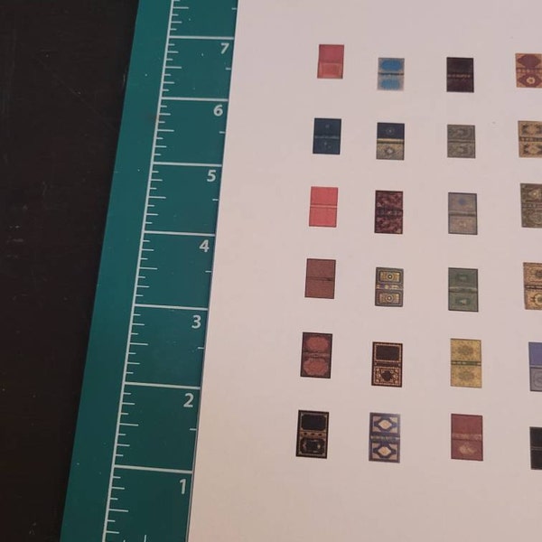 1:24 SCALE - Printable Miniature Book Covers (antique Only) - 60 Covers ...