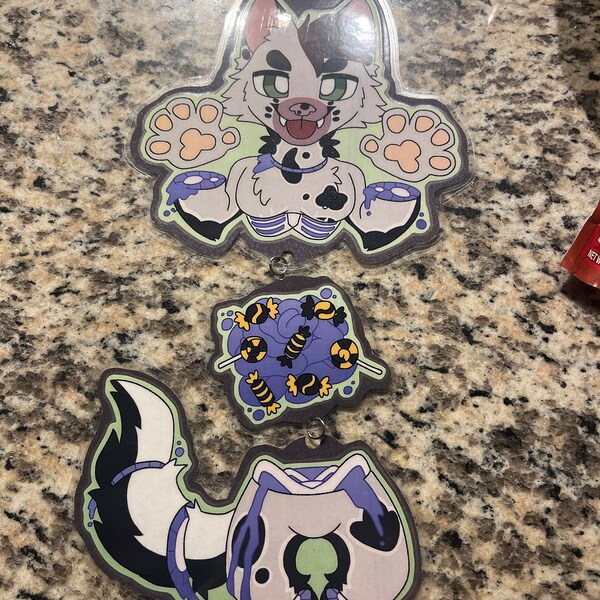 A Night in the Woods Style Furry Badge - Etsy