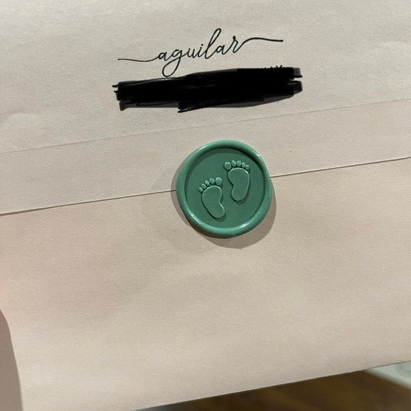 Wax Seal Stickers Custom, Personalized Wax Seal Stickers, Monogram ...