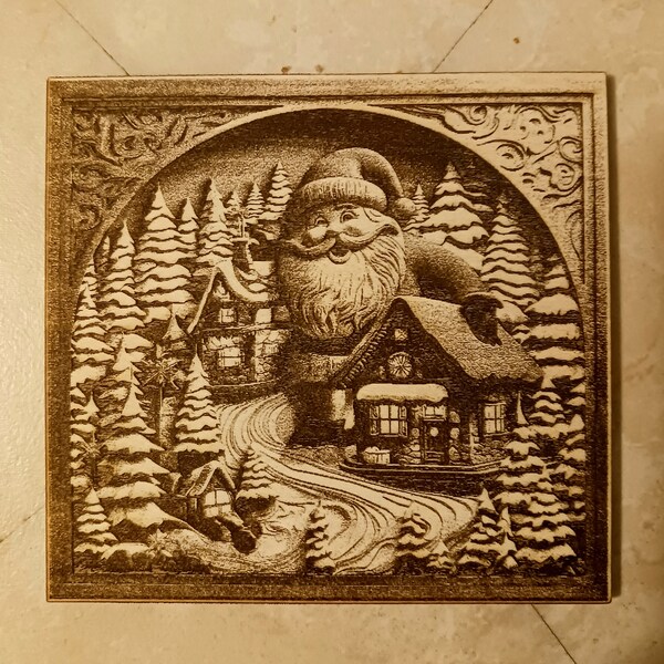 3D Illusion | Laser Burn PNG Digital File | Perfect for Engraving ...