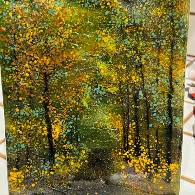 Fused Glass Tutorial Birch Trees - Etsy