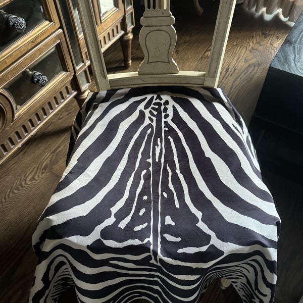 Lustrous Cerise Pink Abstract Blocks Fine Cut Velvet, Made in Belgium ...