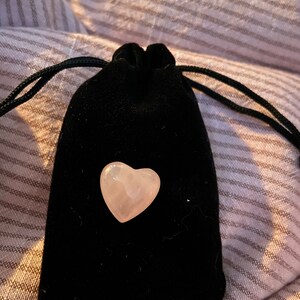 Tiny Pink Pocket Tokens Crystal Hearts Original by Witchtok, Mini Coins ...