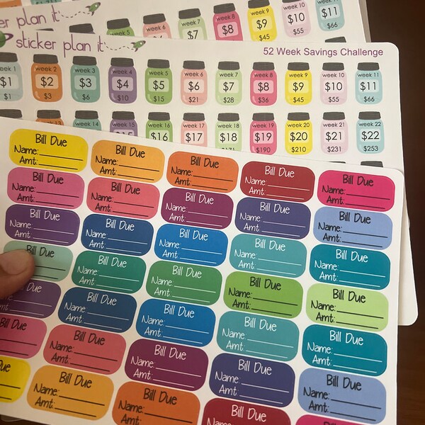 CAT LITTER BOX Reminder Planner Stickers - Etsy