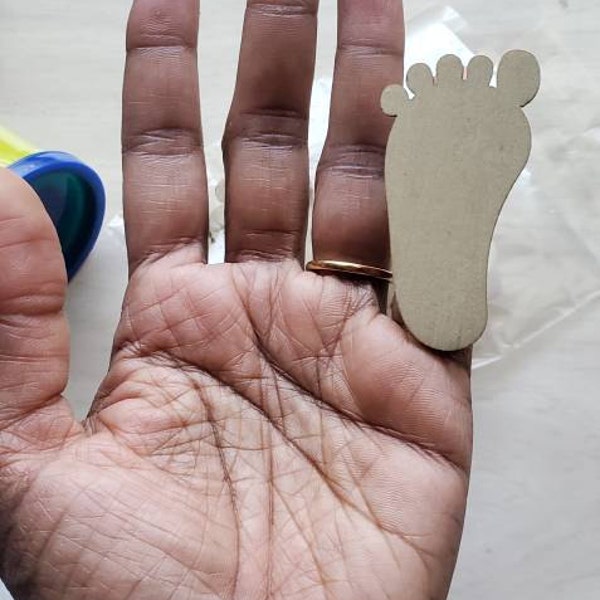 Baby Feet Wood Cutouts (25 Pcs) – Unfinished Birch Craft Supply - Etsy