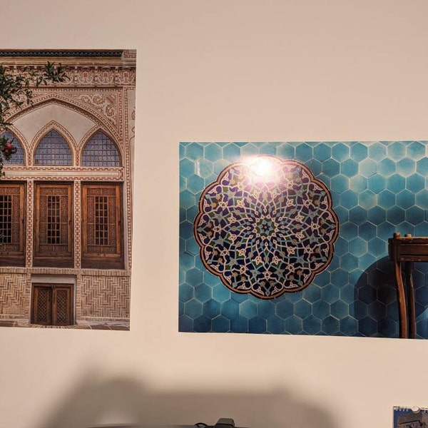 Set of 2 Printable Photos of Persian Old Wooden Windows With ...