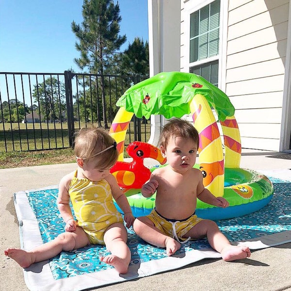 Brother and Sister Matching Swimsuits, Lemonade Party Matching Outfits ...