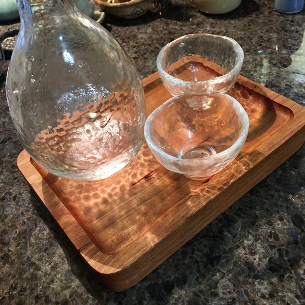 Wood Tray / Cherry / Catchall + Valet Tray - Etsy