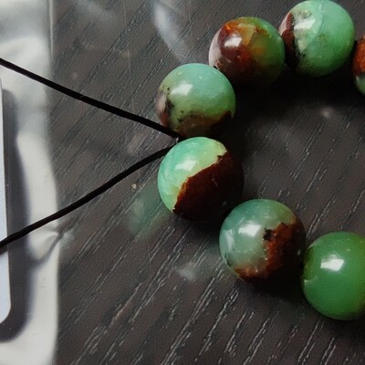 Natural Colorful Lodolite Garden Quartz Round Bead 7mm 14 Beads C4248 ...